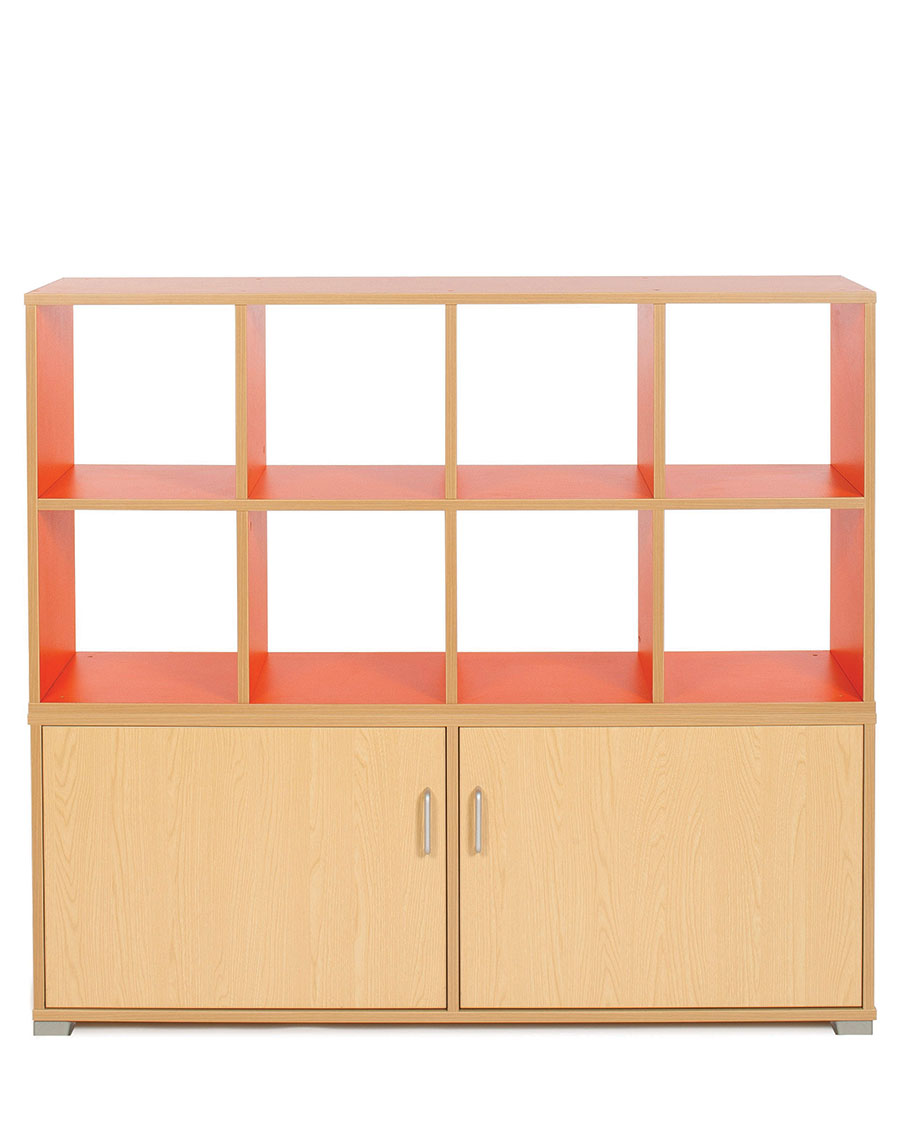 Four Bay Low Level Cupboard